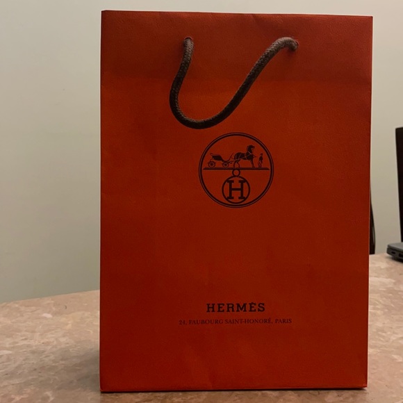 Hermes | Accessories | Herms Authentic Shopping Bag | Poshmark